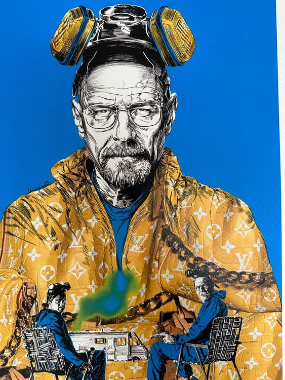 Death: Breaking Bad, POP Art, signiert 84/100 | Kaufen auf Ricardo