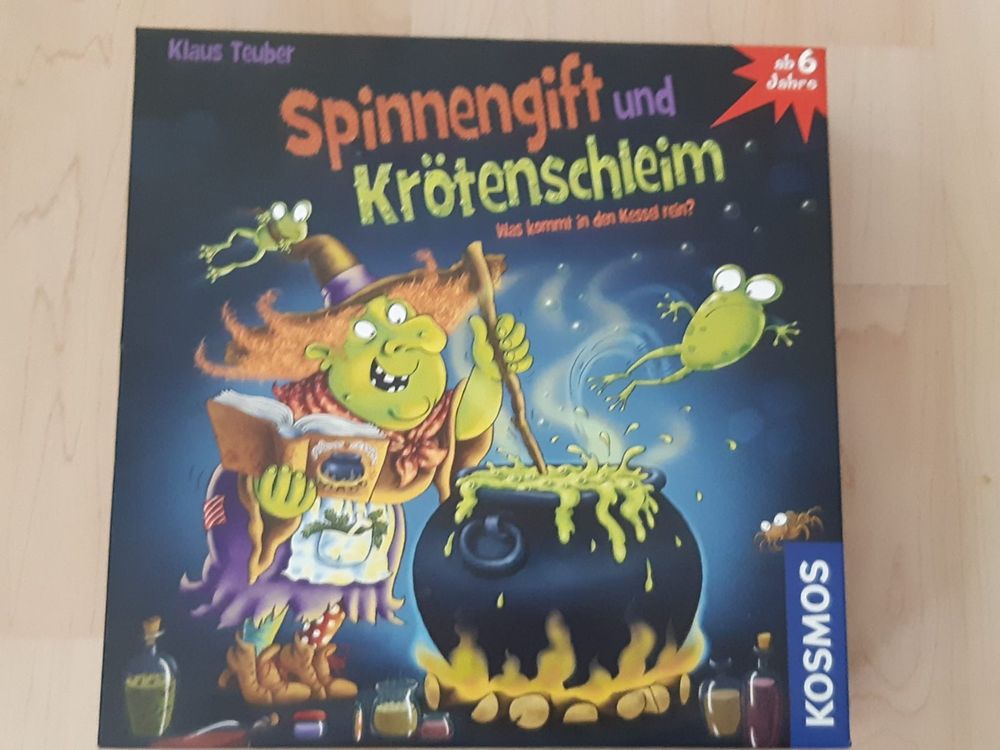 SPINNENGIFT und KRÖTENSCHLEIM ab 6 Jahren (Gebraucht) in Sachseln für ...