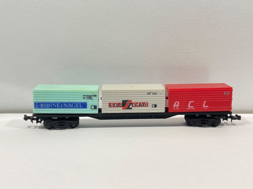 Lima 320487 Container Tragwagen, BR - British Rail Spur N (Gebraucht ...