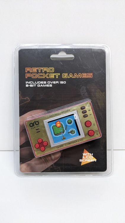 Retro Pocket Games, Konsole mit 150 Spielen (Neu und originalverpackt ...