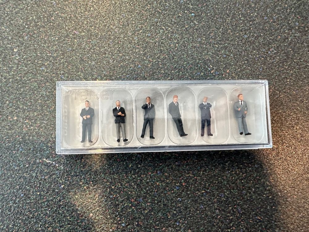 Preiser H0 Figure 10380 Geschäftsleute (Neu (gemäss Beschreibung)) in ...