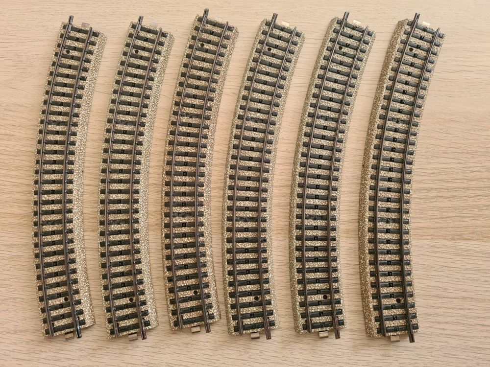 Märklin 6 x 5200 gebogenes gleis M H0 | Kaufen auf Ricardo