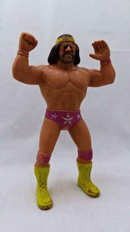 RANDY SAVAGE MACHO MAN WWE WWF LJN TITAN WRESTLING 1986 | Kaufen auf ...