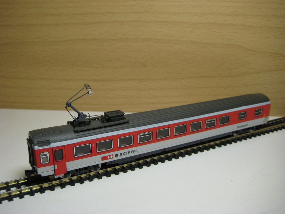ROCO N24332 Speisewagen WR (Typ EW IV) SBB mit KKK neu OVP (Neu und originalverpackt) in ...