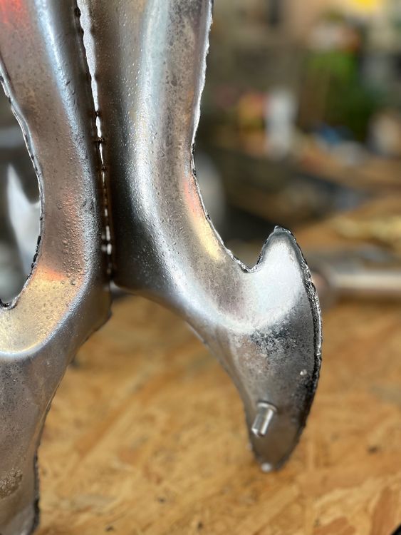 Stahlblech-Rakete 🚀 Verzinnt (Hydroforming) (Neu (gemäss Beschreibung ...