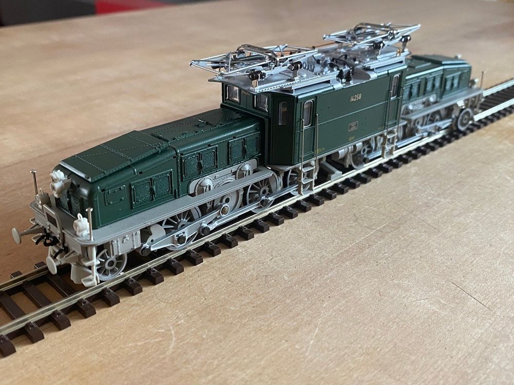 E-Lok Krokodil SBB Ce 6/8 14258, grün, DC DSS, Roco 63524 (Gebraucht ...