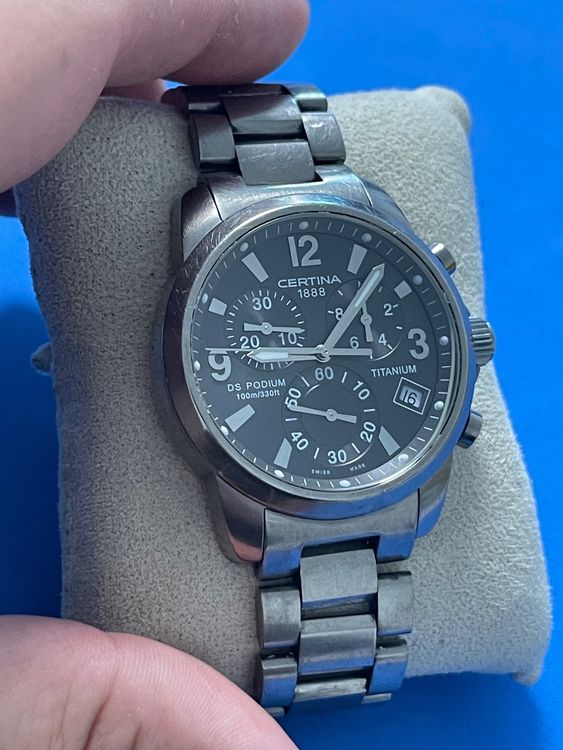 CERTINA DS PODIUM CHRONOGRAPH TITANIUM (Gebraucht) in Goldach für CHF 176 – mit Lieferung auf ...