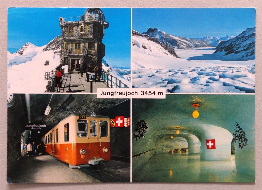 Jungfraujoch 3454 m, 1987 | Acheter sur Ricardo