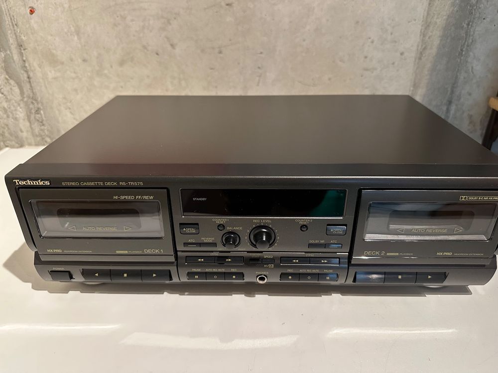 Technics stereo Cassette Deck RS-TR575 (Gebraucht) in Giornico für CHF 35 – nur Abholung auf ...