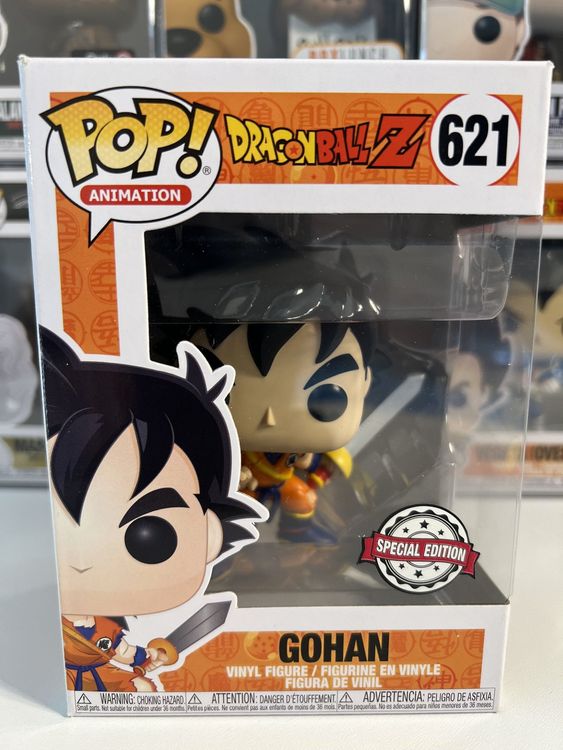 Funko POP! Animation Dragon Ball Z Gohan avec Epée Limitée (Neu und ...