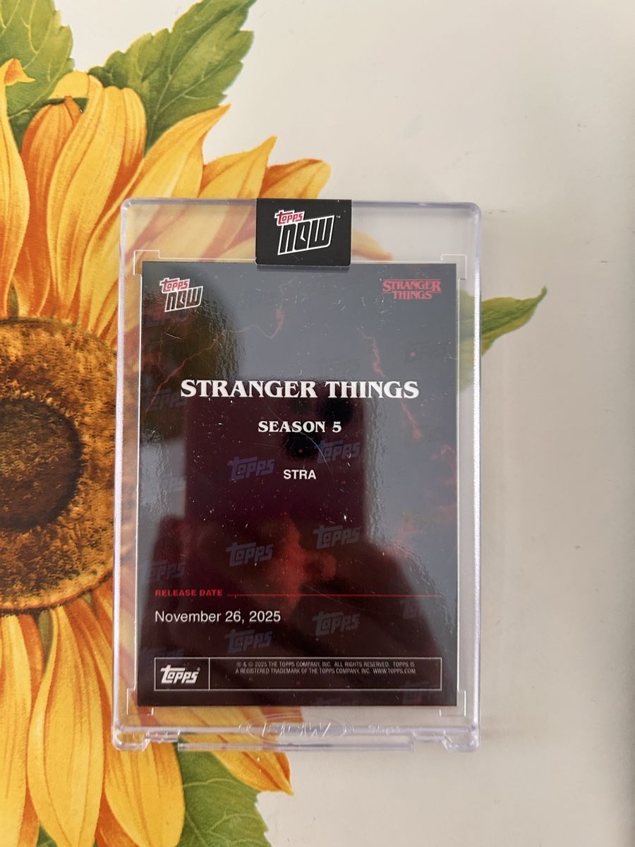 2025 Stranger Things Topps NOW® Card STRA 1 Stk. (Neu (gemäss ...