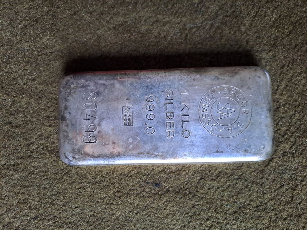 1 kg Silber (Gebraucht) in Oberegg für CHF 599 – mit Lieferung auf Ricardo kaufen