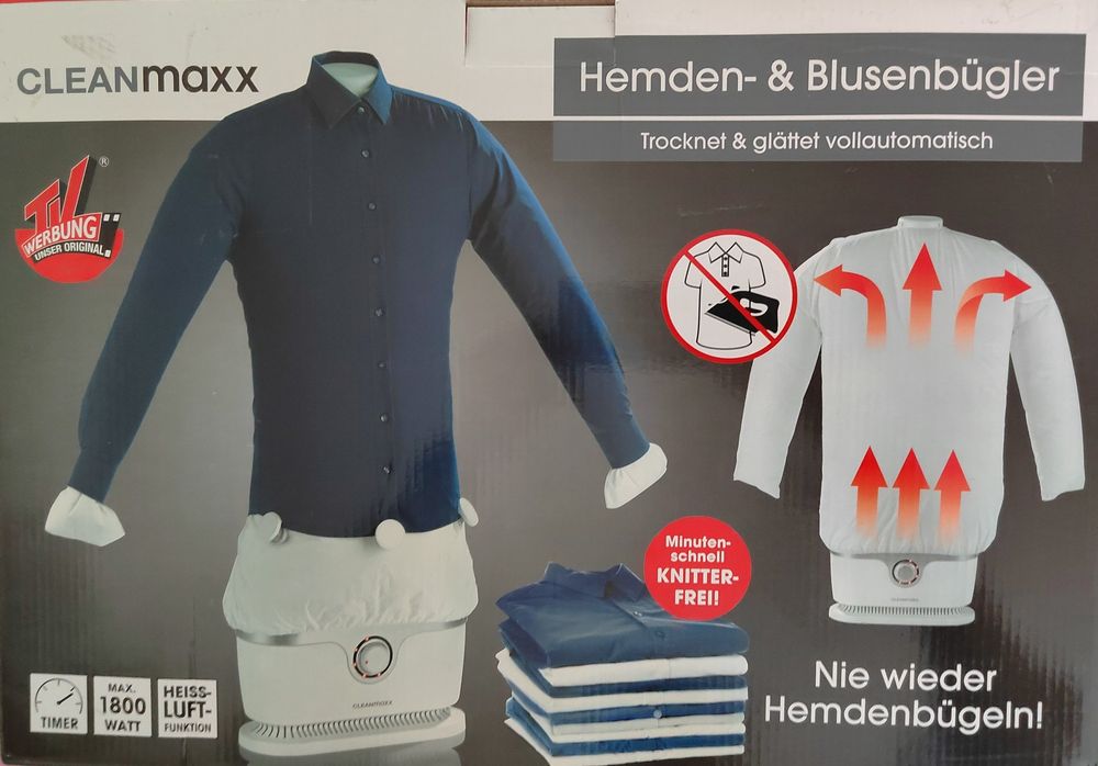CLEANMAXX HEMDEN UND BLUSEN BÜGLER (Gebraucht) in Münsingen für CHF 42 ...