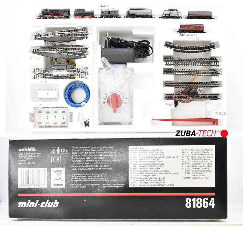 Märklin 81864 Starter-Set Spur Z mit OVP (Gebraucht) in St. Gallen für ...