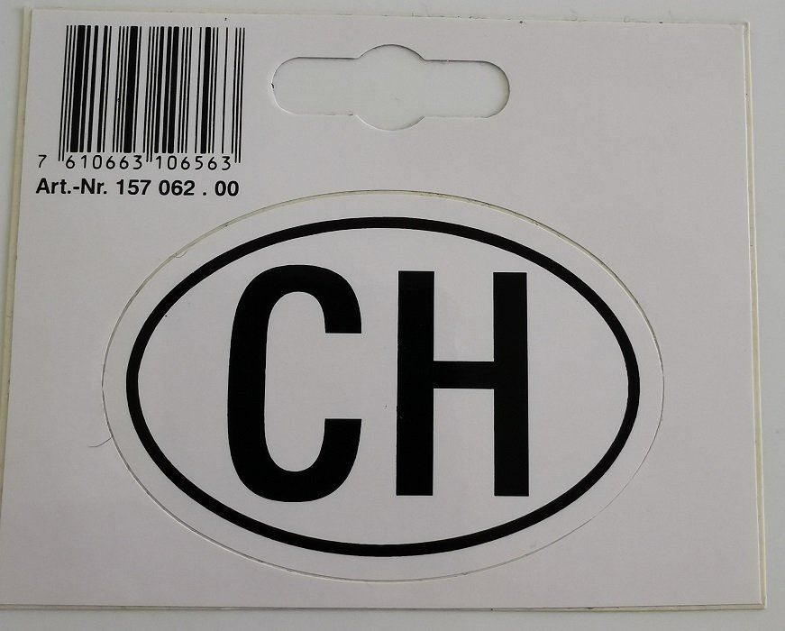 CH - Kennzeichen Motorrad (Aufkleber) (Neu (gemäss Beschreibung)) in ...