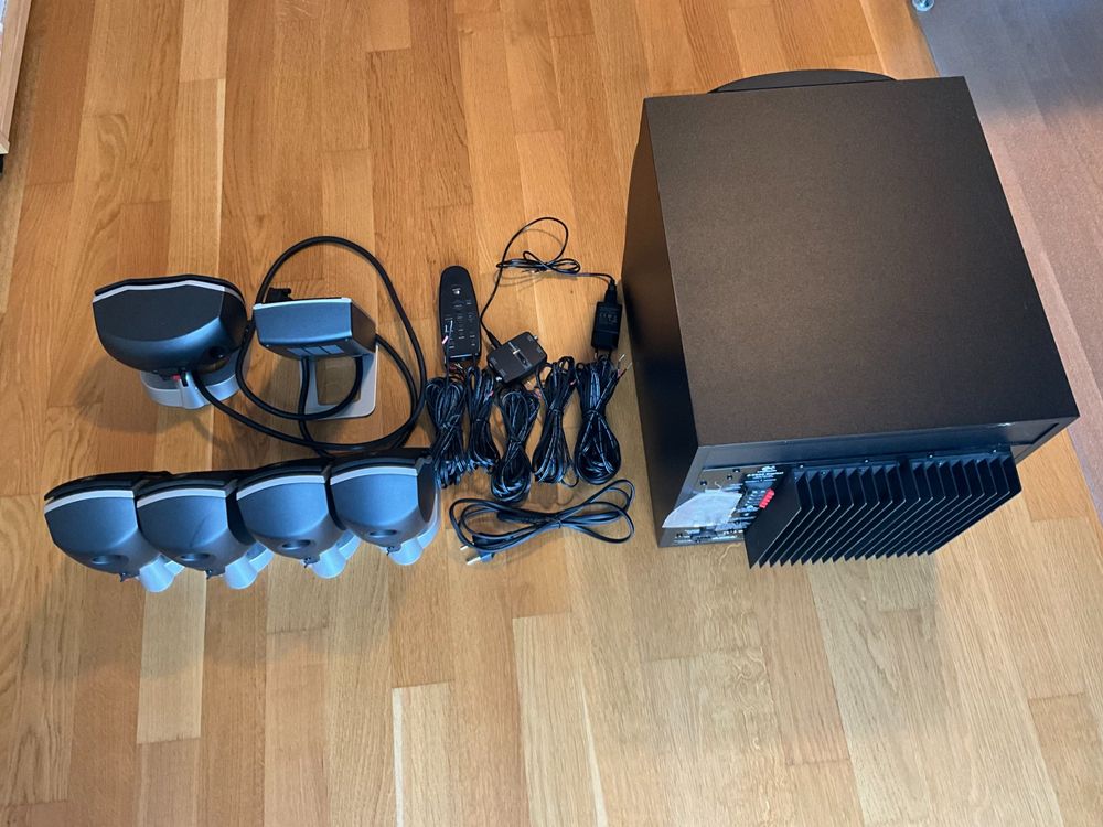 Logitech Z-5500, 5.1. Surround Sound System mit Subwoofer (Gebraucht ...