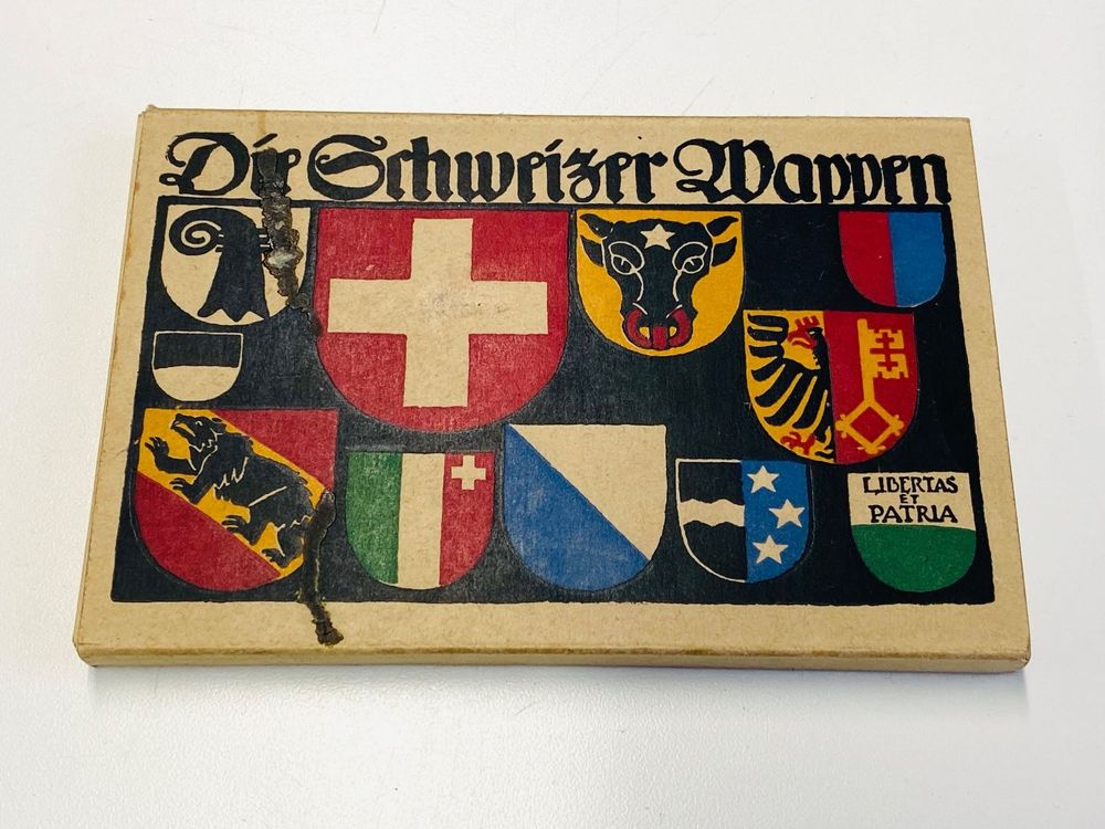 Schweizer Wappen, Paul Hosch & Hans Melching, Set 1915 (Gebraucht) in ...