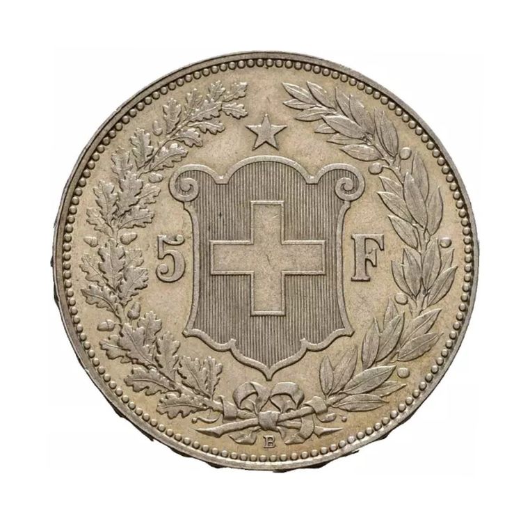 Schweiz 5 Franken Helvetia 1916 - RAR (Gebraucht) in Mels für CHF 1690 – mit Lieferung auf ...