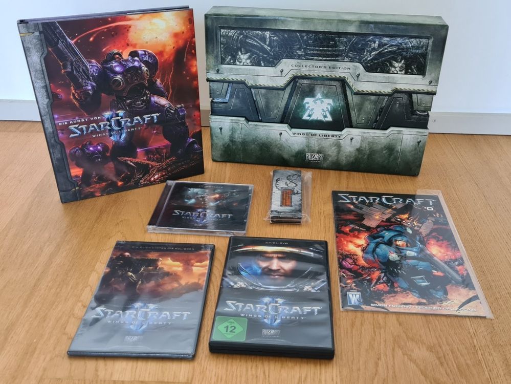 StarCraft II: Wings of Liberty - Sammmler Collector BIG BOX | Kaufen ...