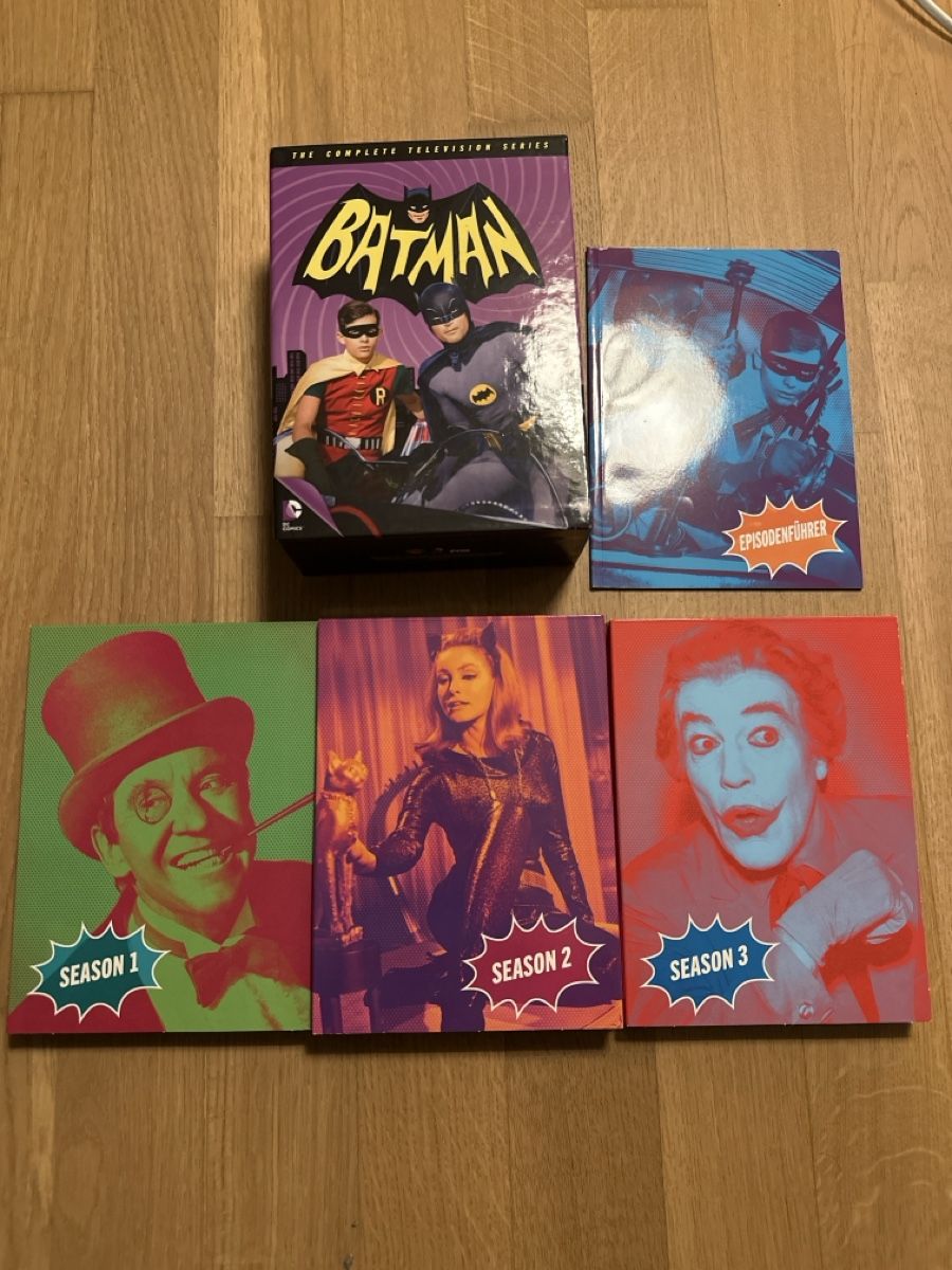 Batman Complete TV Series DVD Collection - Kultserie! (Neu (gemäss ...