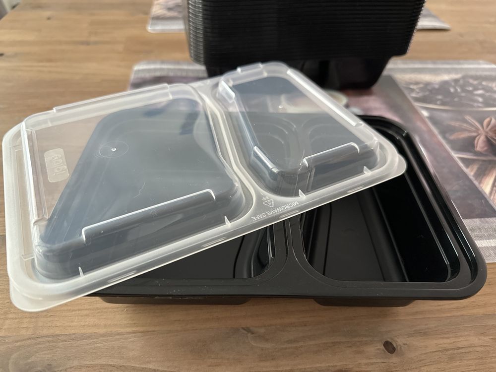 Igluu meal prep Behälter mit 2 Fächern, 20 Stück (Neu (gemäss ...