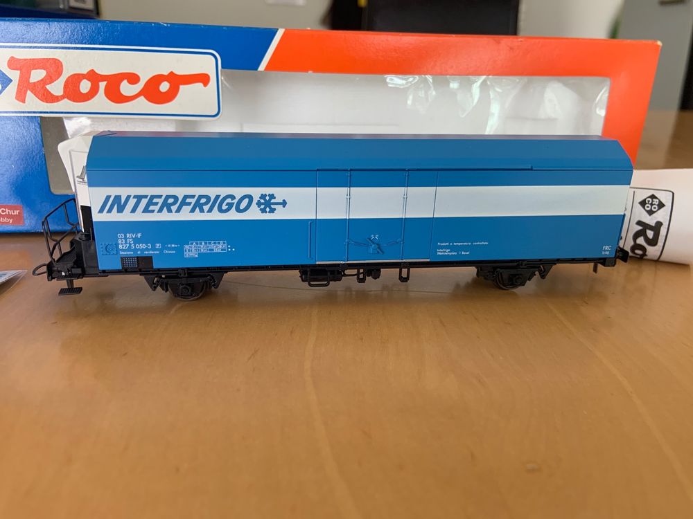 Roco 46555, FS Kühlwagen Blau, OVP | Kaufen auf Ricardo