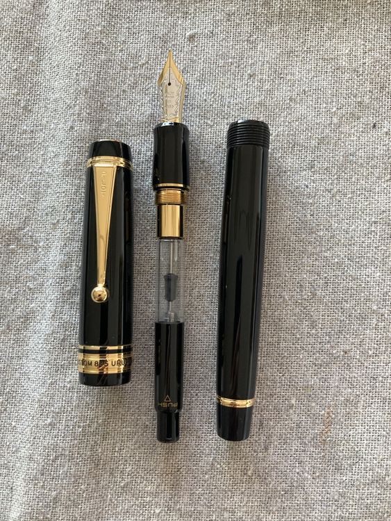 PILOT 845 Schwartz Urushi Füllfederhalter | Kaufen auf Ricardo
