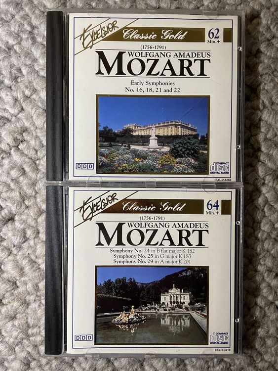 2x Wolfgang Amadeus Mozart Classic Gold (Gebraucht) in Wil AG für CHF 3.5 – mit Lieferung auf ...