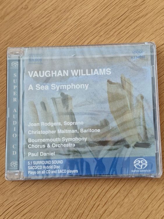 Neue SACD: Vaughan Williams: A Sea Symphony (Neu und originalverpackt ...