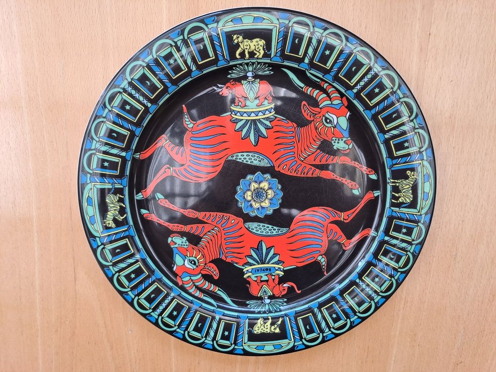 Bopla Speise-Teller, schwarz, Gazelle (Gebraucht) in Burg AG für CHF 23 – mit Lieferung auf ...