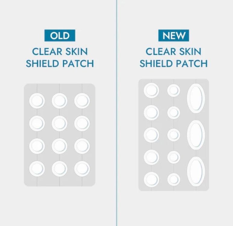 BY WISHTREND Clear Skin Shield Patches 39 Stk.für Pickel,NEU (Neu und ...