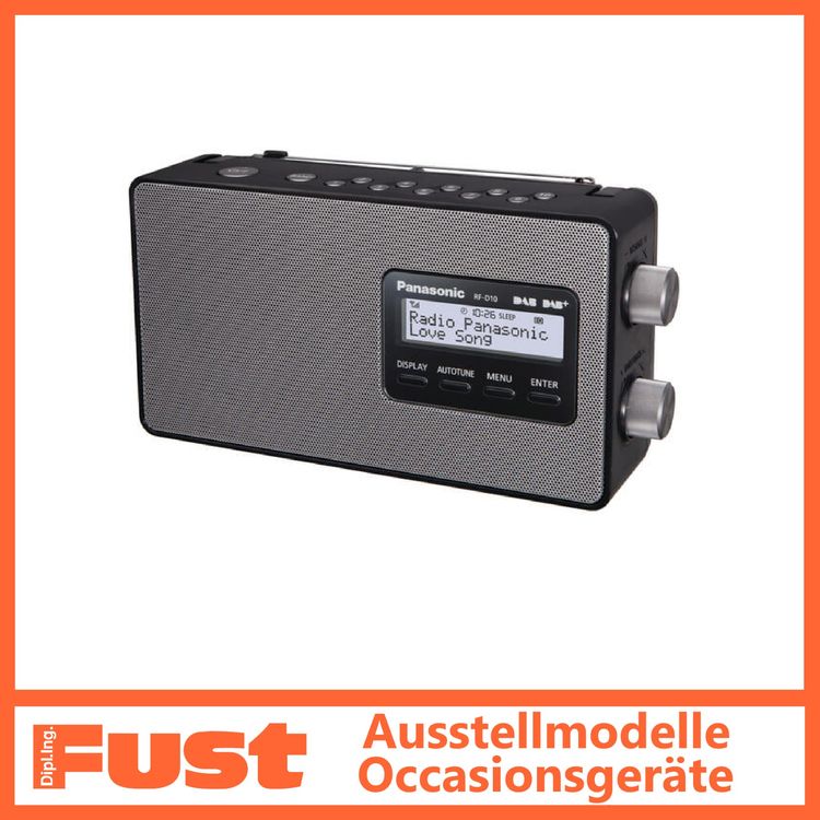 DAB+ Radio Panasonic UE RF-D10EG-K black - Radio, FM, DAB+ (Gebraucht) in Oberbüren für CHF 59 ...