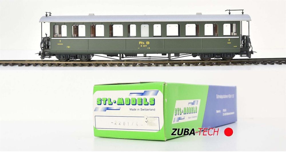 STL-Models 2201/4 Personenwagen RhB H0m (Gebraucht) in St. Gallen für ...