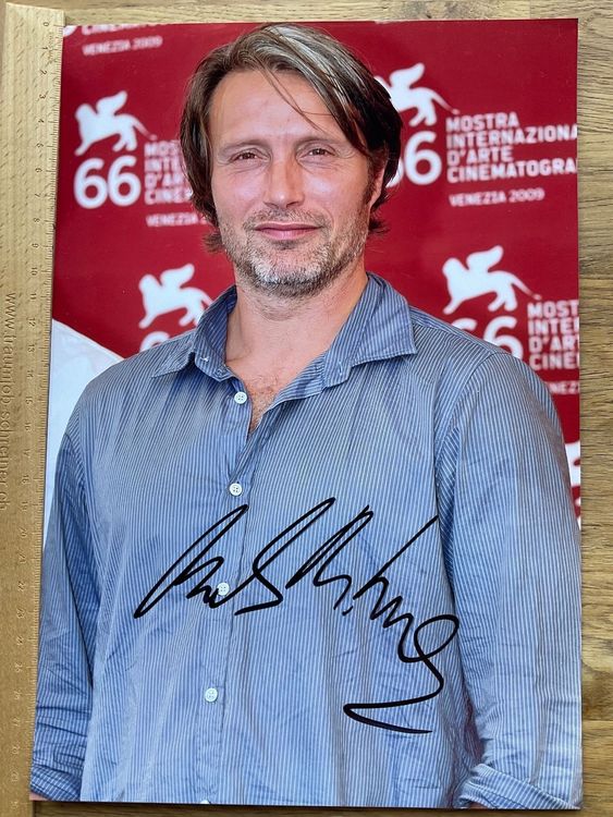 Mads Mikkelsen Autogramm original (Neu (gemäss Beschreibung)) in ...