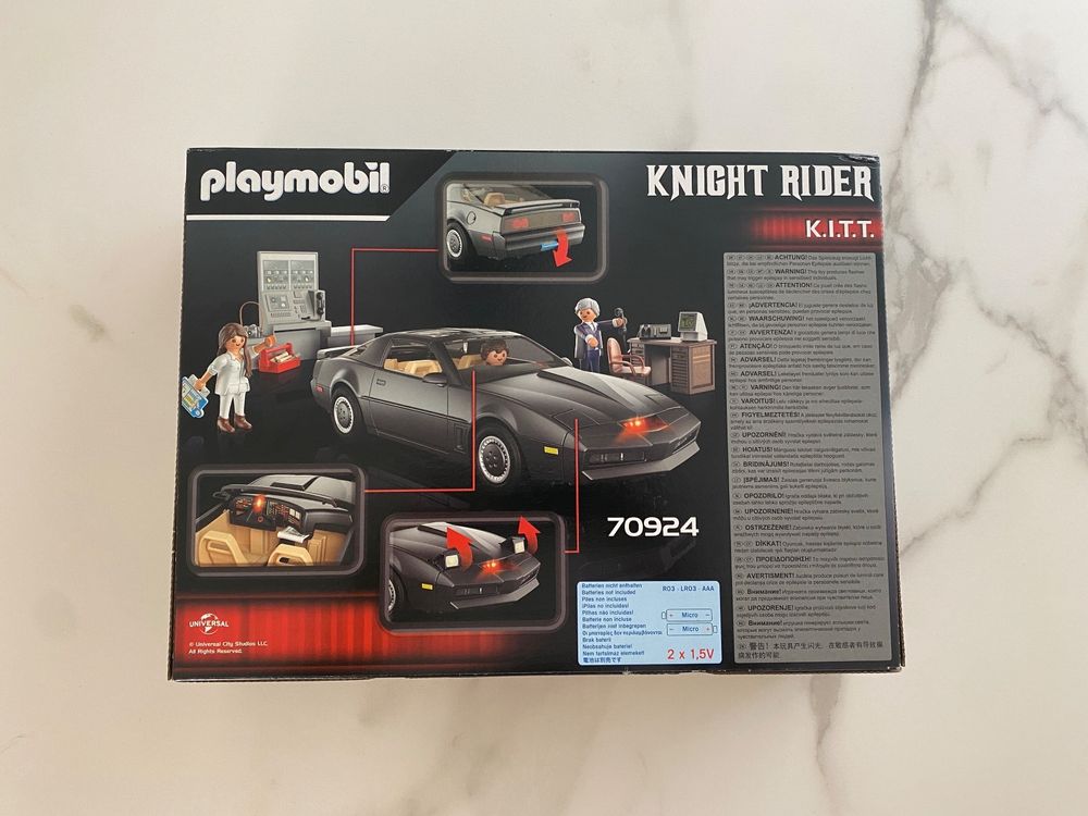 Playmobil 70924 - Knight Rider K.I.T.T - Mit Licht und Ton (Neu und ...