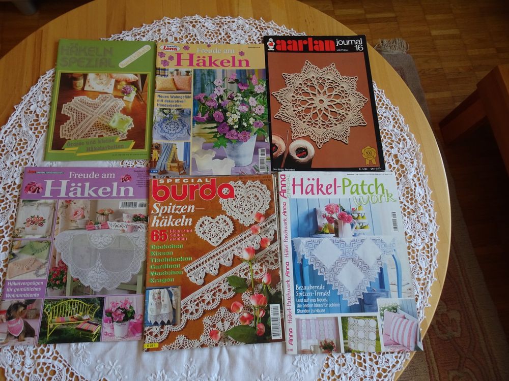 Häkel - Handarbeits Hefte / Set 3 (Gebraucht) in Sennwald für CHF 4.5 ...