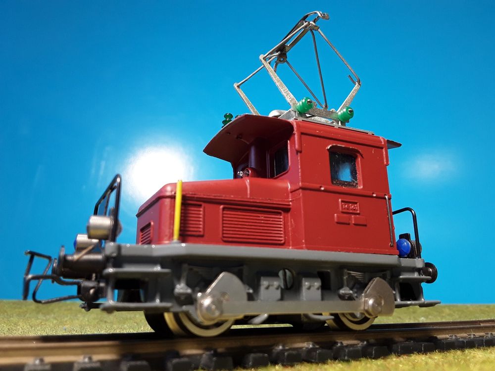 SBB Te 101 Rangierlokomotive _ Schienentraktor _ Spur H0 (Defekt) in ...
