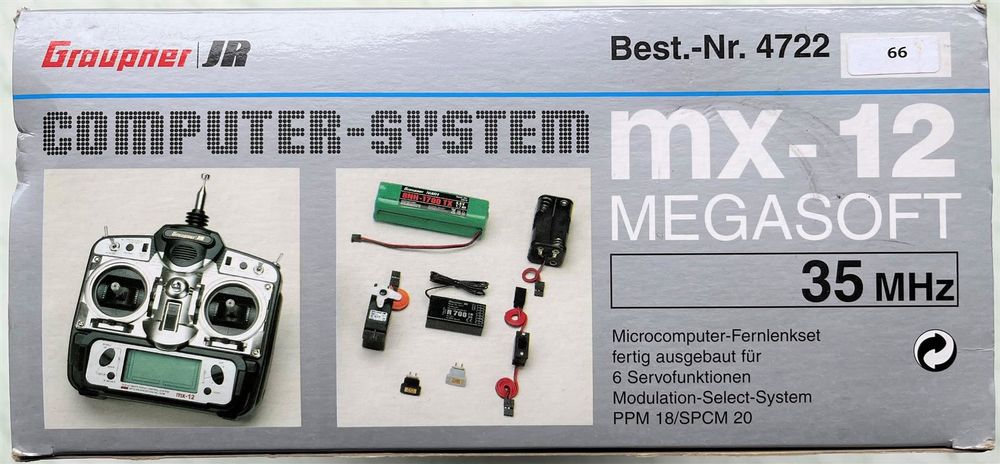 Graupner JR Remote Control mx-12 35 MHz (Gebraucht) in La Tour-de-Peilz ...