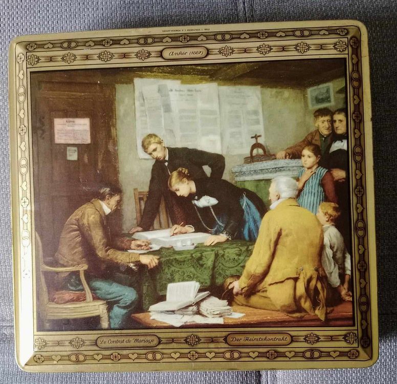 Boite à Biscuits - Oulevay Morges / Le contrat de mariage (Gebraucht ...