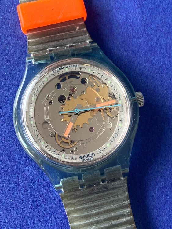 Swatch 199 transparent (automatic) | Kaufen auf Ricardo