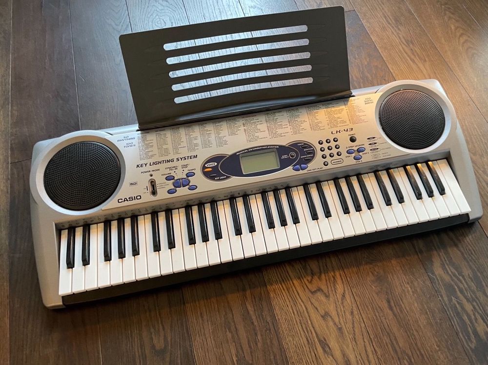 Keyboard Casio Lighting System LK-43 (Gebraucht) in für CHF 80 – nur ...