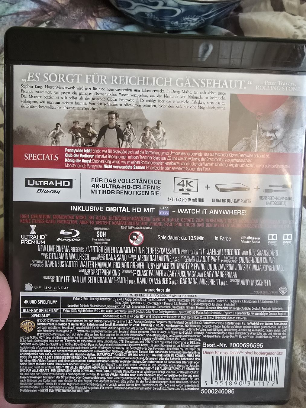 ES - 4K Ultra HD Blu-ray- Top Zustand! (Neu (gemäss Beschreibung)) in ...