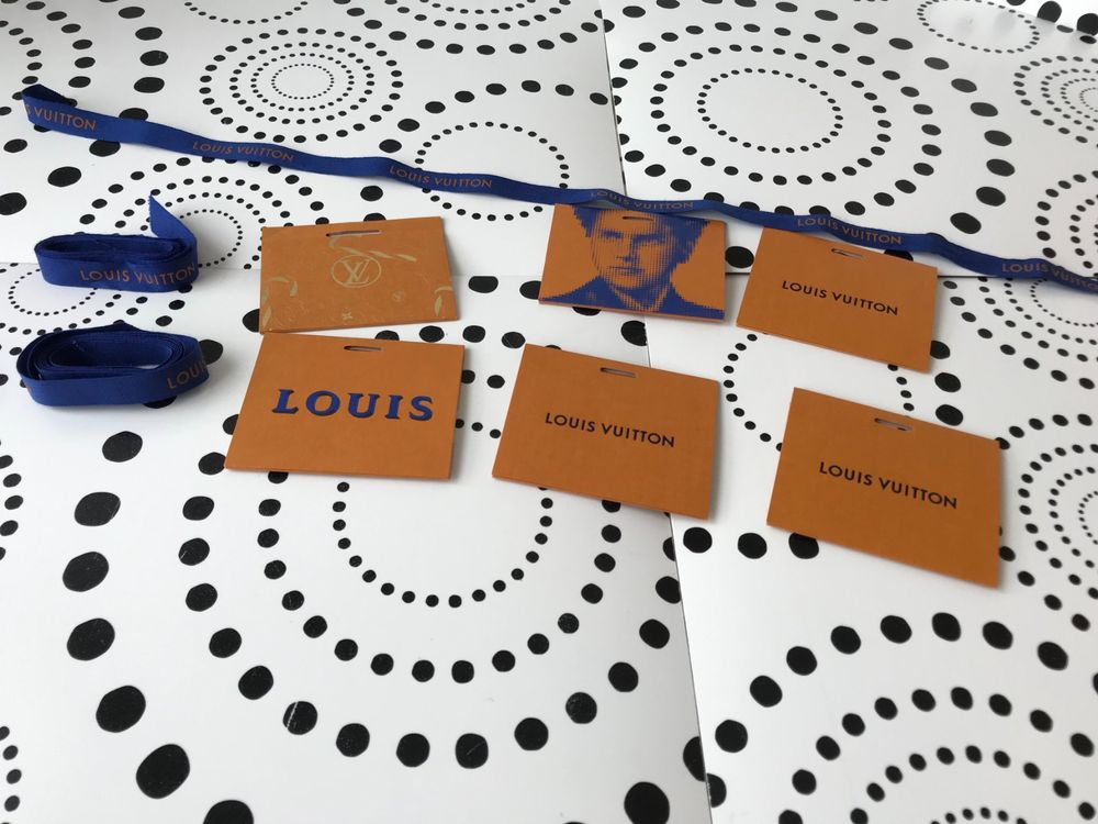 LOUIS VUITTON SET ORIGINAL - 6x CARTES, 3x RUBANS !!! (Neu (gemäss ...