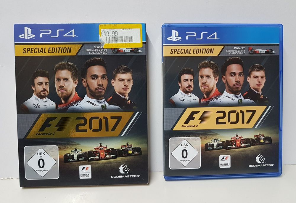 F1 2017 Formula 1 Word Championship brich alle Rekorde PS 4 (Gebraucht ...