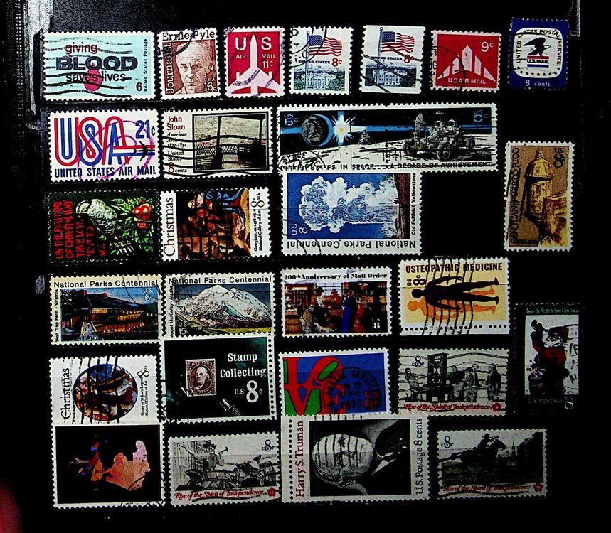 USA TIMBRES OBLITÉRÉS /I64 (D'occasion) à Estavayer-le-Lac pour CHF 1.7 – avec livraison ...