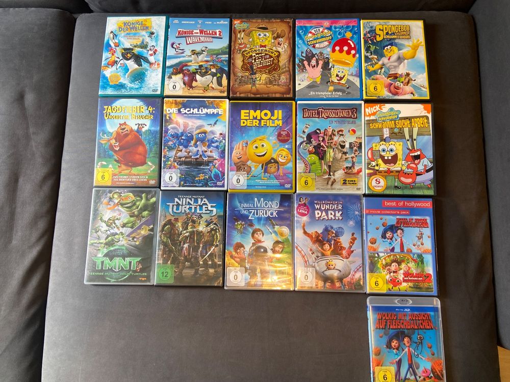 Kinderfilme / Animationsfilme / Cartoons Könige d Wellen etc (Gebraucht ...