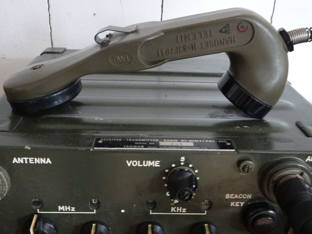 Funkgerät Militär Tadiran Israel RT-6241T PRC-660 Receiver (Gebraucht ...