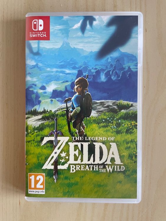 Switch - The Legend of Zelda: Breath of the Wild (FR-Cover) | Kaufen ...