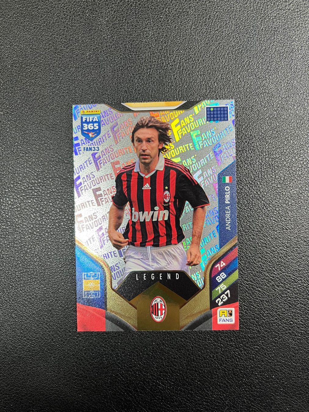 Panini Adrenalyn XL 2026 Andrea Pirlo Legend FAN 33 (Neu (gemäss ...
