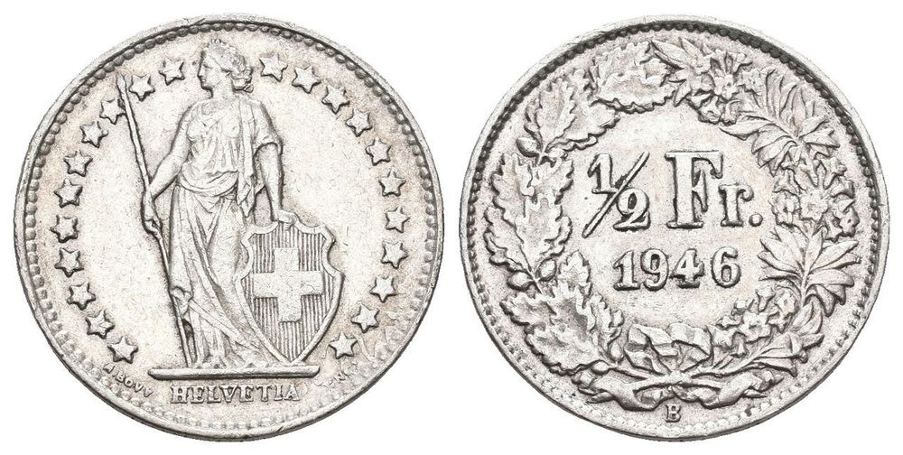 Schweiz 1946 Abart Gleichstehend (Gebraucht) in Bern für CHF 63 – mit Lieferung auf Ricardo kaufen